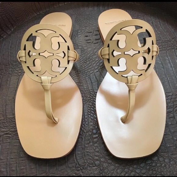 Tory Burch | Shoes | New Tory Burch Miller Square Toe Sandals | Poshmark
